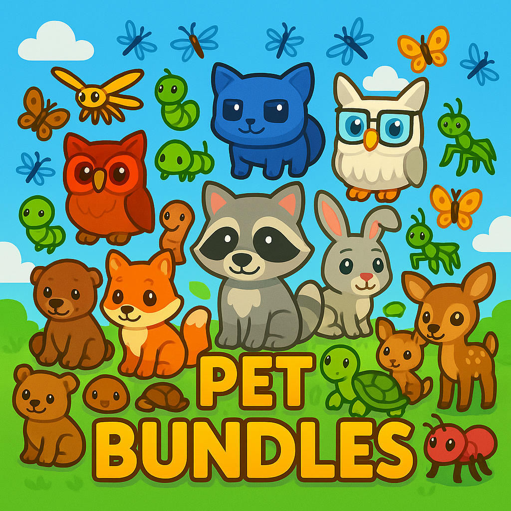 Grow A Garden Pet Bundles (Discord or Live chat REQUIRED) – YULI'S MARKET
